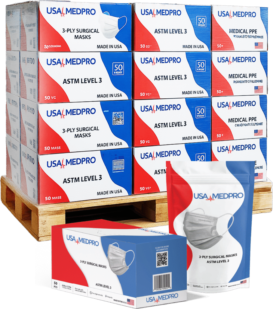 ASTM Level 3 Surgical Mask - USA MedPro